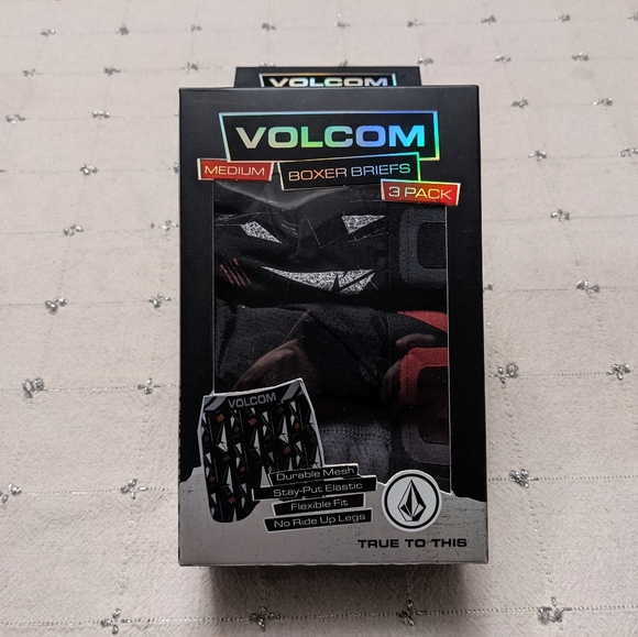 Volcom | Underwear & Socks | Volcom Boxer Briefs 3 Pack M | Poshmark